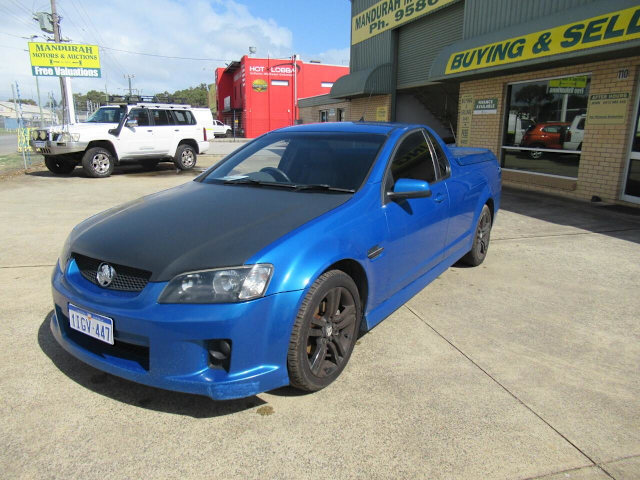 2008 Holden Commodore 60th Anniversary Blue Manual Utility | Cars, Vans ...