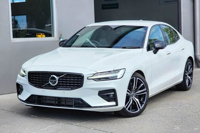 2021 Volvo S60 Z Series MY21 T5 Geartronic AWD R-Design White 8 Speed Sports Automatic Sedan ...