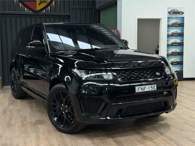 2015 Land Rover Range Rover Sport L494 16MY SVR Santorini Black ...