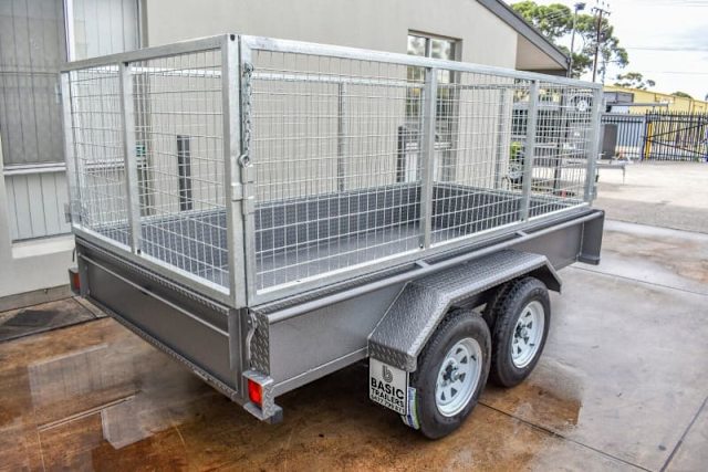 10x5 Tandem Caged Box Trailer 1990kg ATM - AUSSIE MADE | Trailers ...
