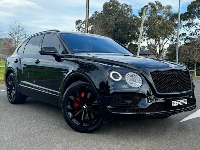 2016 Bentley Bentayga 4V MY17 AWD Black 8 Speed Sports Automatic Wagon ...