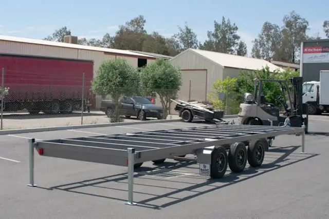 26X8 Tiny House Chassis - Tri-axle | Trailers | Gumtree Australia ...