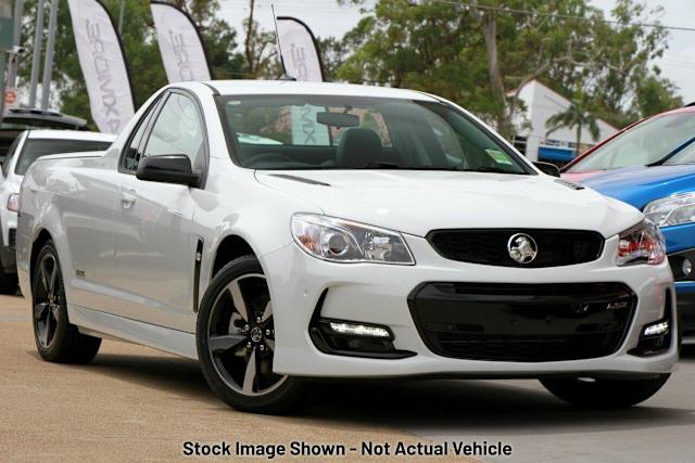 2016 Holden Ute VF II MY16 SS Ute Black Blue 6 Speed Sports Automatic ...