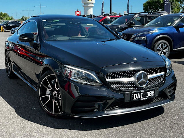 2019 Mercedes-Benz C-Class C205 809MY C300 9G-Tronic Black 9 Speed ...
