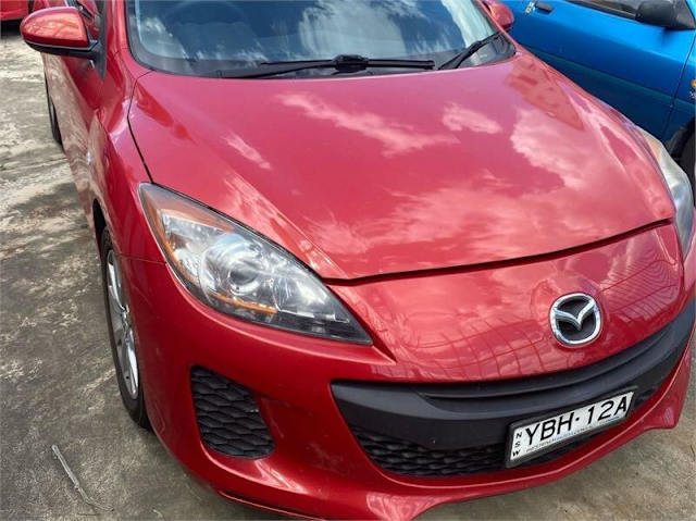 2013 Mazda 3 BL Series 2 MY13 Maxx Sport Red 5 Speed Automatic ...