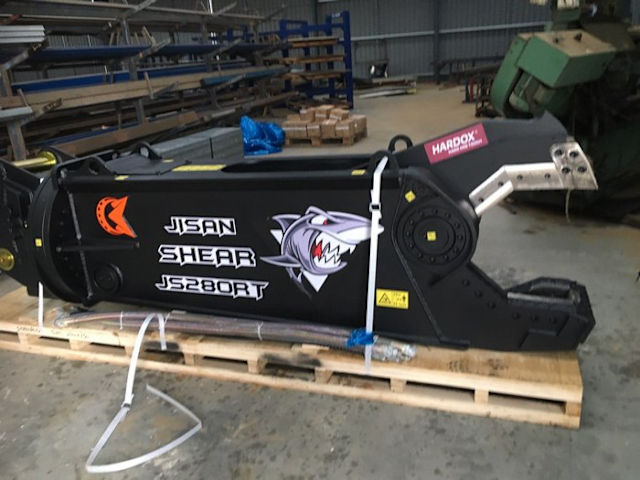 Brand NEW Jisan JS280BRT Hydraulic Power Shear / Scrap Metal Shear with ...