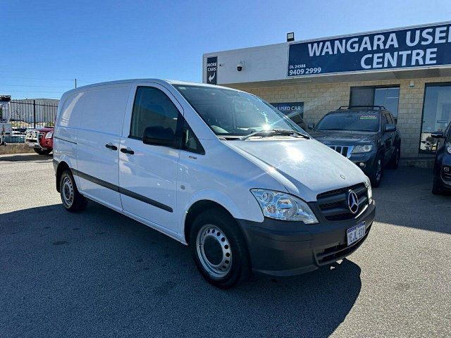2013 Mercedes-Benz Vito MY11 113CDI SWB White 5 Speed Automatic Van ...