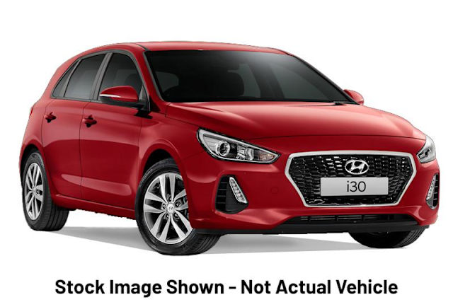 2018 Hyundai i30 PD2 MY19 Active Red 6 Speed Sports Automatic Hatchback ...