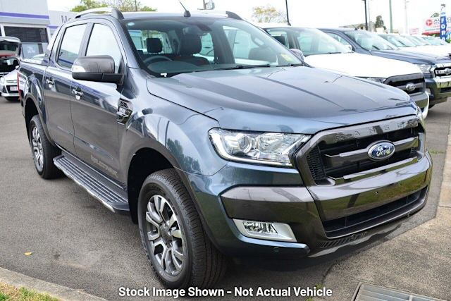 2016 Ford Ranger PX MkII Wildtrak Double Cab Grey 6 Speed Sports ...