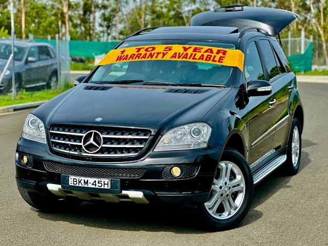 2006 Mercedes-Benz ML320 CDI W164 4x4 Black 7 Speed Automatic G-Tronic ...
