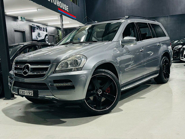 2010 Mercedes-Benz GL-Class X164 MY10 GL350 CDI Luxury Silver 7 Speed ...