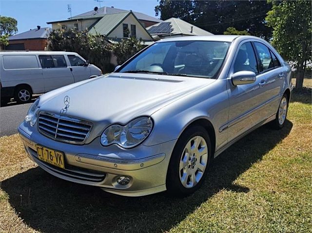 2005 Mercedes-Benz C180 W203 Upgrade Kompressor Classic Silver, Chrome ...