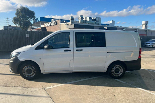 2017 Mercedes-Benz Vito 447 114BlueTEC Crew Cab MWB 7G-Tronic + White 7 ...