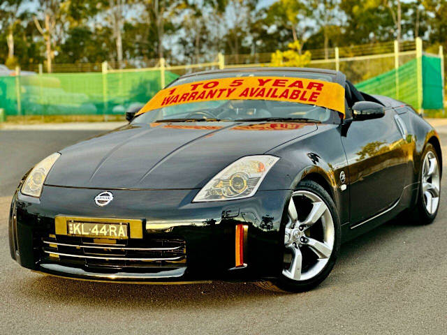 2006 Nissan 350Z Z33 MY06 Upgrade Roadster Touring Black 5 Speed ...