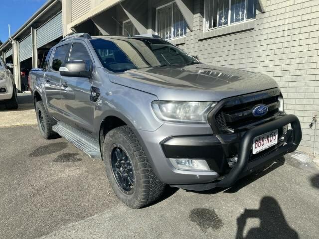 2015 Ford Ranger PX MkII Wildtrak Double Cab Silver 6 Speed Sports ...