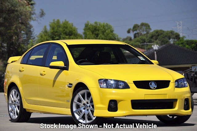 2011 Holden Commodore VE II SV6 Yellow 6 Speed Sports Automatic Sedan ...