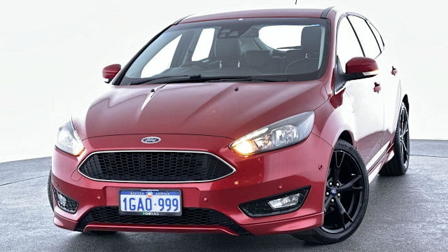 2016 Ford Focus LZ Titanium Red 6 Speed Automatic Hatchback | Cars ...