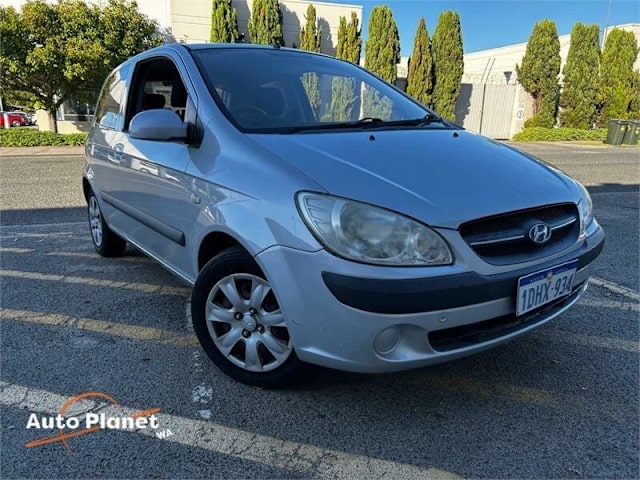 2010 Hyundai Getz TB MY09 S Silver, Chrome 5 Speed Manual Hatchback ...