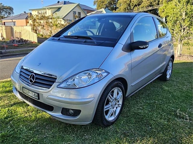 2006 Mercedes-Benz A170 W169 Classic Silver, Chrome 7 Speed CVT Auto ...