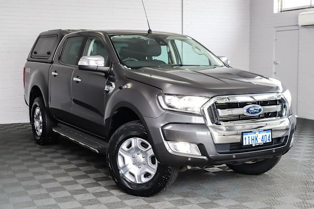 2017 Ford Ranger PX MkII XLT Double Cab 4x2 Hi-Rider Grey 6 Speed ...
