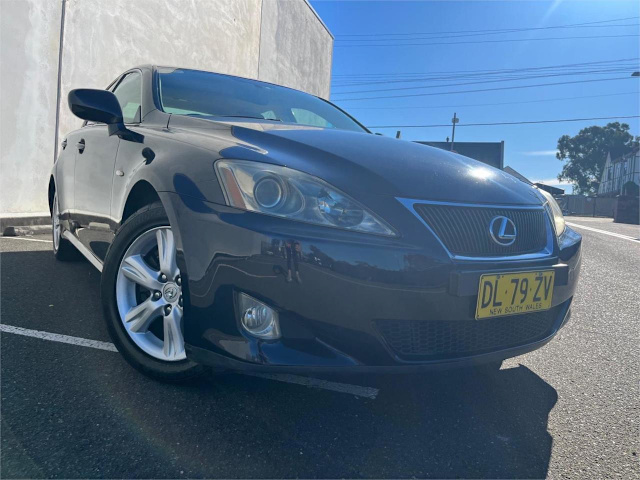 2007 Lexus IS250 GSE20R Sports Luxury Blue 6 Speed Auto Sequential ...