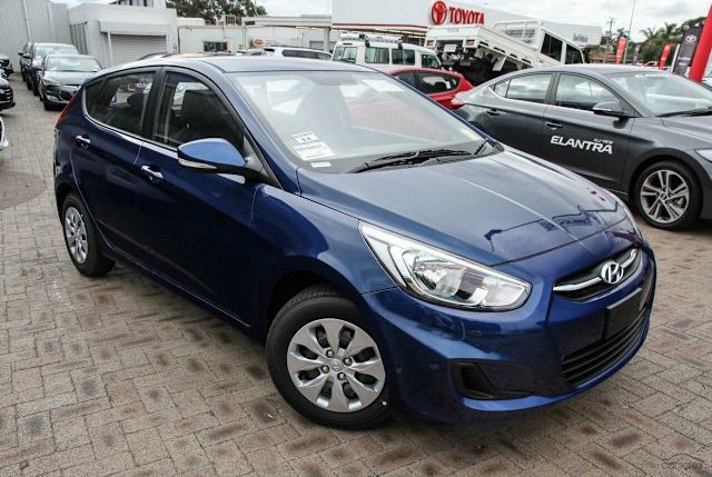 2016 Hyundai Accent RB4 MY17 Active Blue 6 Speed Constant Variable ...