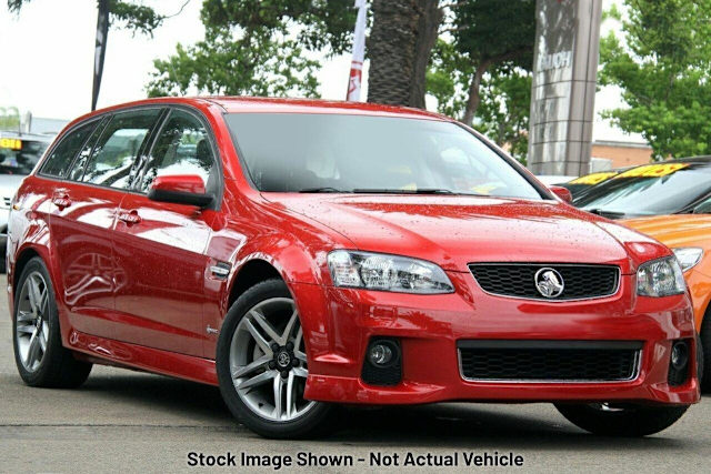 2011 Holden Commodore VE II SV6 Sportwagon Red 6 Speed Sports Automatic ...