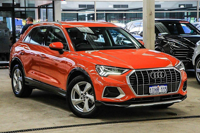 2021 Audi Q3 F3 MY21 35 TFSI S Tronic Orange 6 Speed Sports Automatic ...