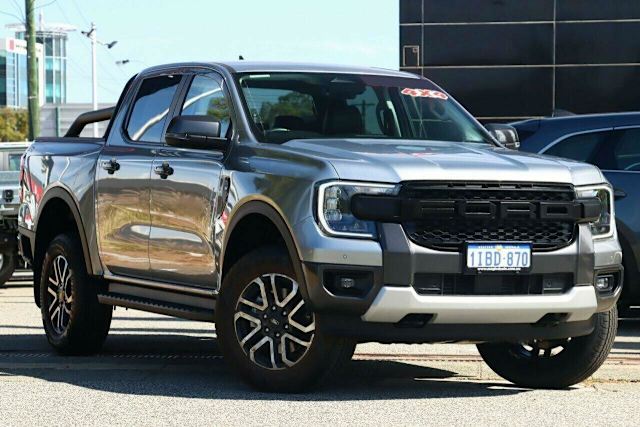 2023 Ford Ranger PY 2024.00MY Sport Silver 10 Speed Sports Automatic ...