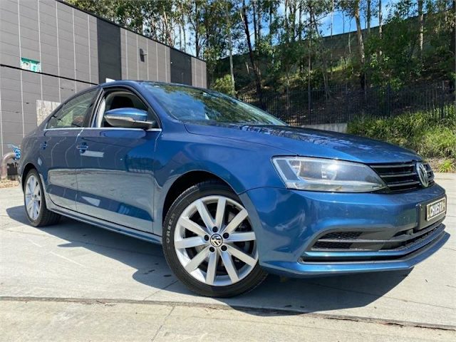 2016 Volkswagen Jetta 1KM MY17 118 TSI Comfortline Blue 7 Speed Auto ...