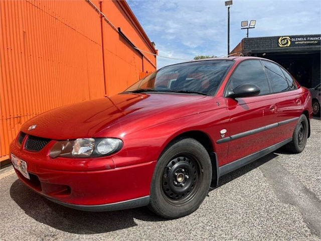 2002 Holden Commodore VX II Executive Red 4 Speed Automatic Sedan ...