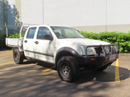 2005 Holden Rodeo RA MY05 LX Crew Cab White 5 Speed Manual Cab Chassis ...