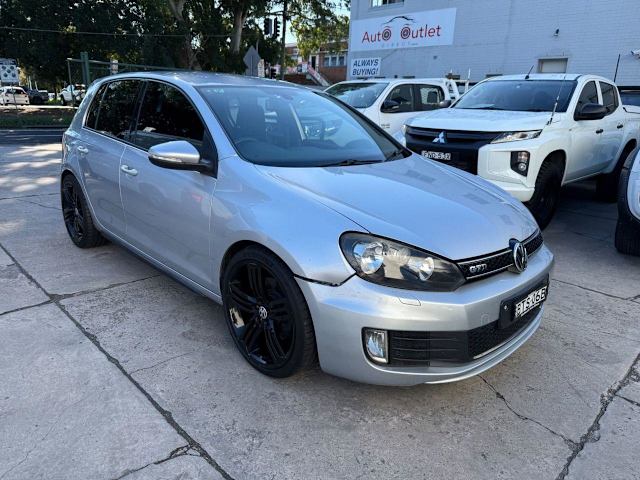 2010 Volkswagen Golf VI MY11 GTD DSG Silver 6 Speed Sports Automatic ...