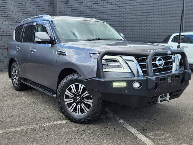 2020 Nissan Patrol Y62 Series 5 MY20 TI-L Gun Metallic 7 Speed Sports ...