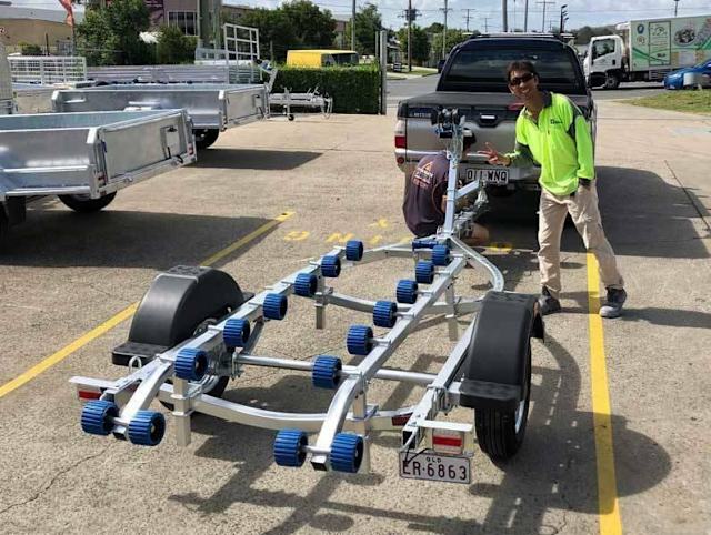 𝗦𝗔𝗟𝗘 - Stonegate New Jetski & Tinny Boat Trailer | Trailers | Gumtree ...