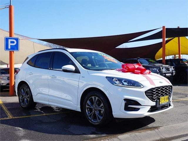 2020 Ford Escape ZG 2019.75MY ST-Line White 6 Speed Sports Automatic ...