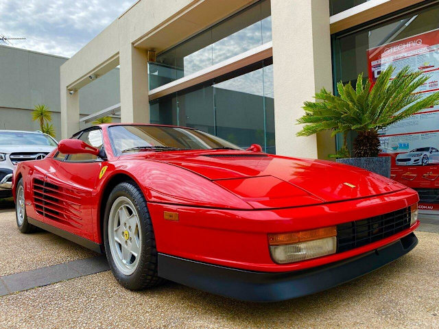1988 Ferrari Testarossa (No Series) (No Badge) Red Manual Coupe | Cars ...