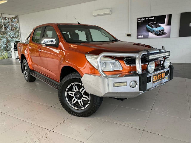 2015 Holden Colorado RG MY16 LTZ Crew Cab Orange 6 Speed Sports ...