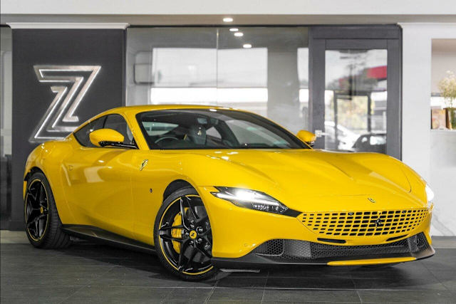 2021 Ferrari Roma F169 Yellow Semi Auto Coupe | Cars, Vans & Utes ...