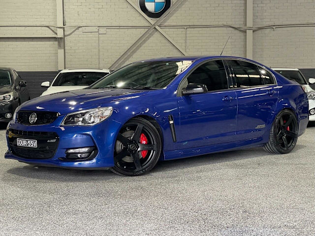 2017 Holden Commodore VF II MY17 SS V Redline Blue Sports Automatic ...