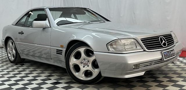 1992 Mercedes-Benz SL500 R129 IN AUCTION Silver Automatic Convertible ...