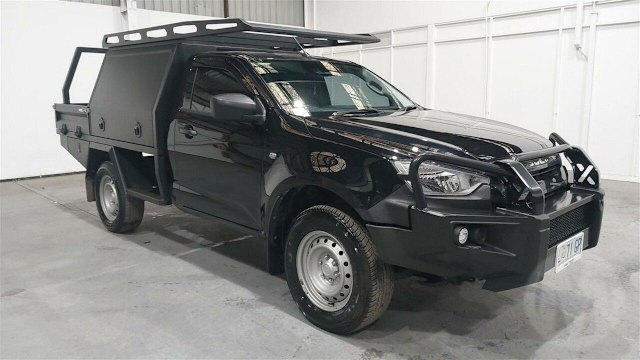 2023 Isuzu D-MAX RG1 MY23 SX (4x4) Black 6 Speed Manual Cab Chassis ...
