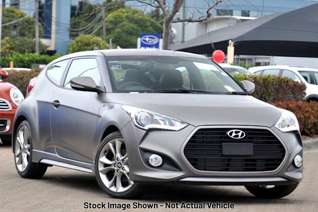 2016 Hyundai Veloster FS4 Series II SR Coupe D-CT Turbo Grey 7 Speed ...