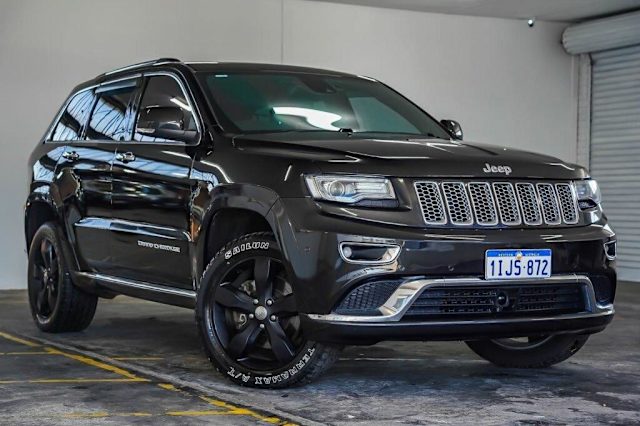 2014 Jeep Grand Cherokee SUMMIT (4x4) WK MY15 Black Automatic Wagon ...