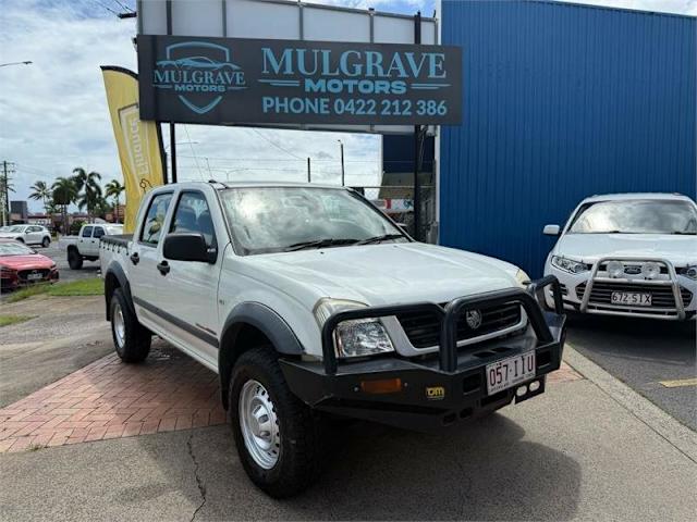2004 Holden Rodeo RA LX (4x4) White 5 Speed Manual Crew Cab Pickup ...