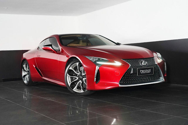 2021 Lexus LC500 URZ100R Limited Edition Red 10 Speed Automatic Coupe ...