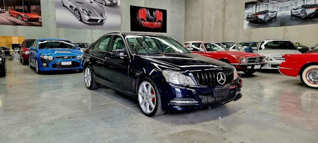 2012 Mercedes-Benz C-Class W204 MY12 C200 BlueEFFICIENCY 7G-Tronic Blue ...