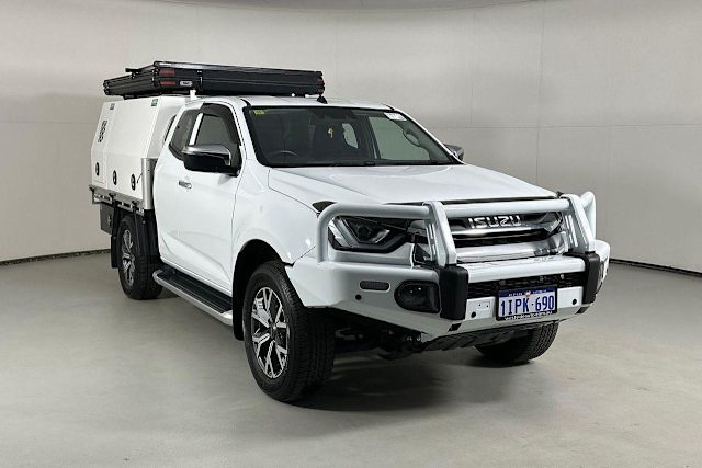2023 Isuzu D-MAX RG1 MY23 SX (4x4) White 6 Speed Auto SEQ Sports Mode ...