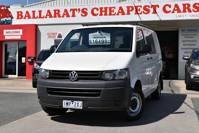 2010 Volkswagen Transporter T5 MY10 103 TDI SWB Low White 6 Speed ...