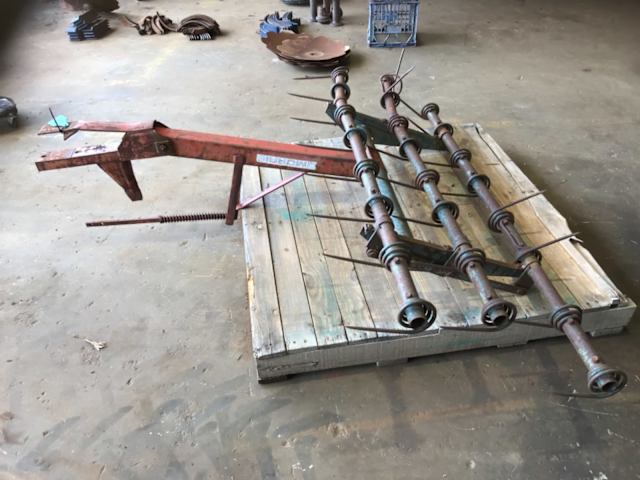 Morris rear mounted spring finger Harrow unit [178] | Farming Equipment ...